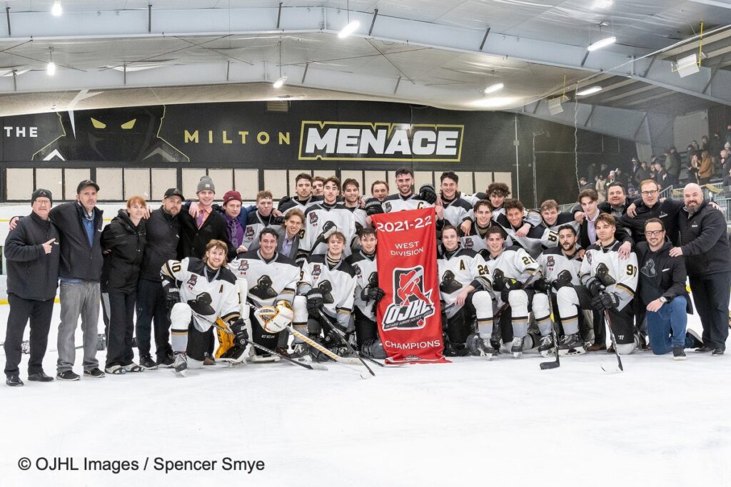MILTON MENACE TOPPLE BURLINGTON COUGARS, WIN DIVISIONAL TITLE | Milton ...
